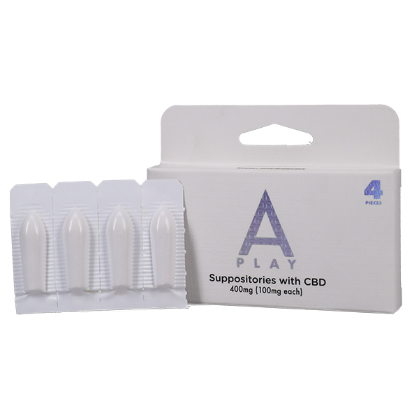 Suppositories With Cbd 400mg 100mg Each 4 Pieces Sex Toys 1h